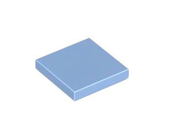 LEGO - 50x Medium Blue Tile / Fliese 2x2 - 3068b - NEW | Kaufen auf Ricardo