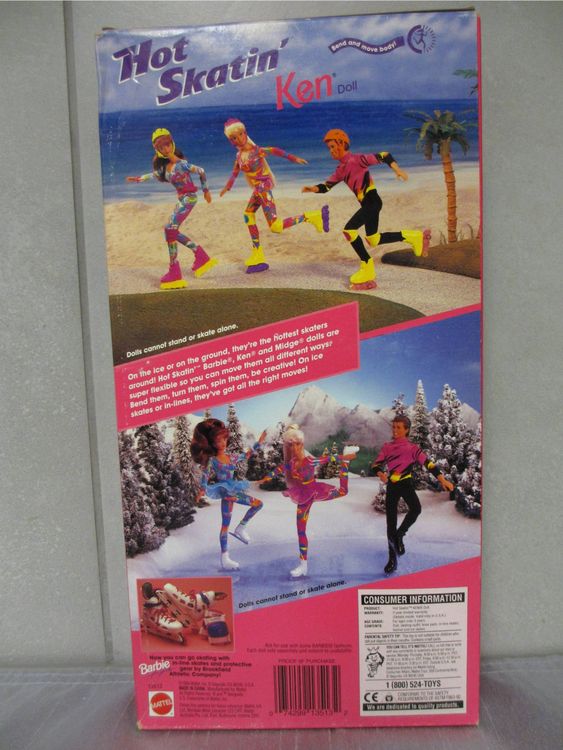 1994 Mattel Hot Skatin Barbie Ken Roll And Schlittschuhe Kaufen Auf Ricardo