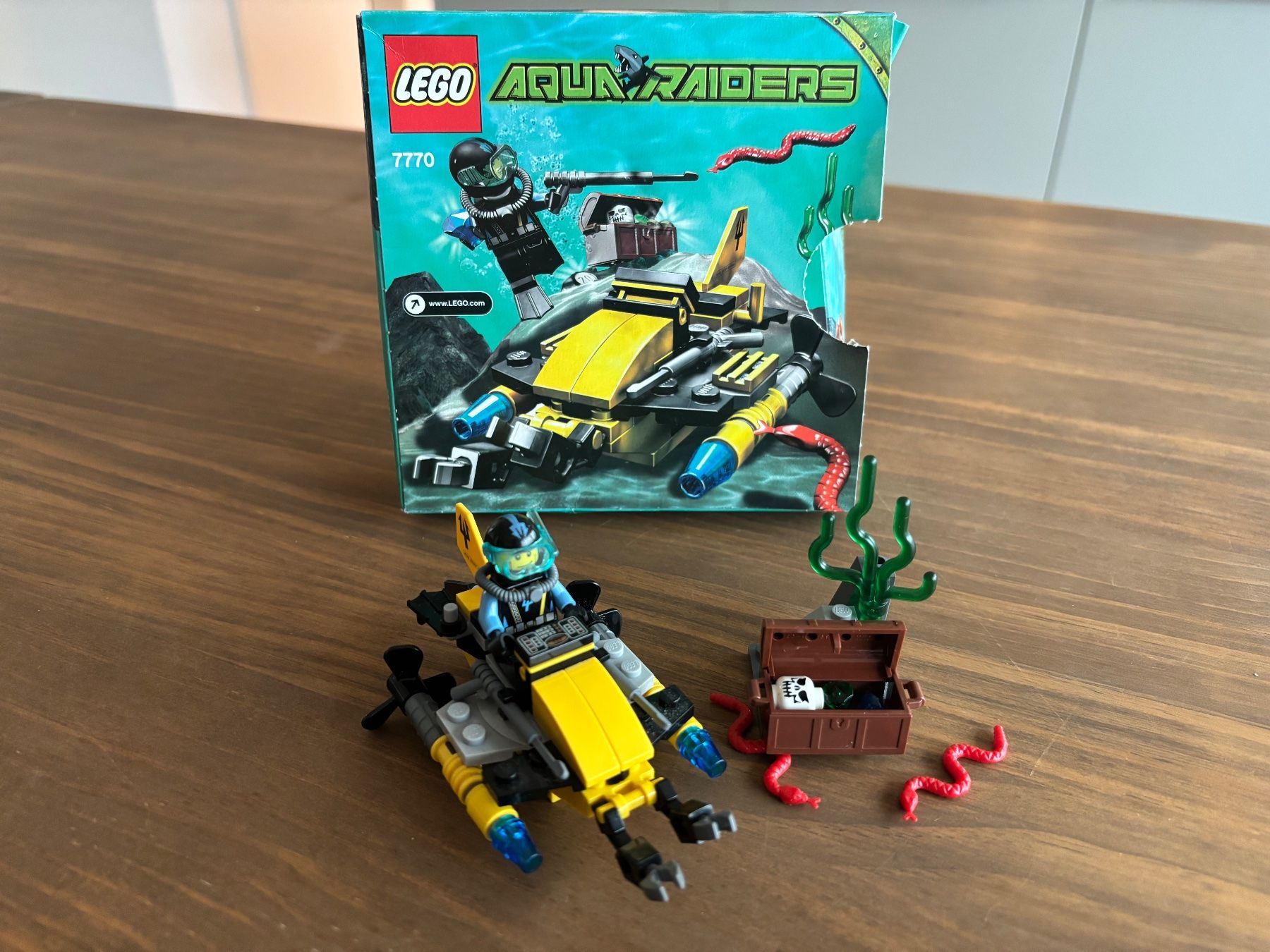Lego - Aqua Raiders, Deep Sea Treasure Hunter, Set 7770 (Gebraucht) in ...