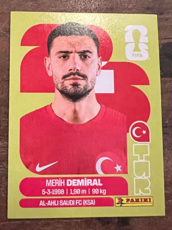 Panini WM 2026 - TUR 7 Sticker - 🇹🇷⚽️ (Gebraucht) in Langenthal für CHF ...