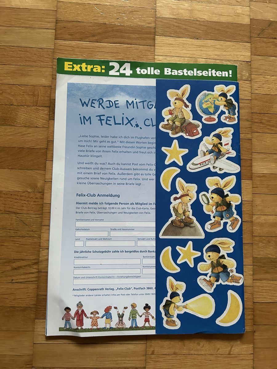 Felix Kinderzeitschrift, komplett. (Gebraucht) in Uitikon Waldegg für ...