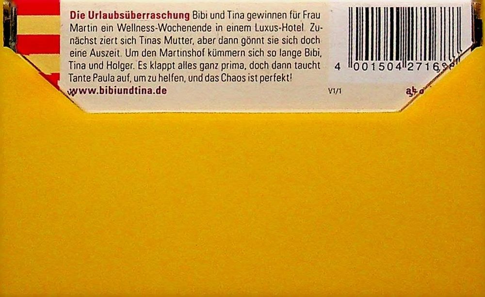 MC Bibi und Tina 68 Urlaubsüberraschung Hörspiel (Gebraucht) in Reitnau ...