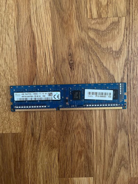 SK hynix 4GB 1Rx8 PC3L 12800U | Kaufen auf Ricardo