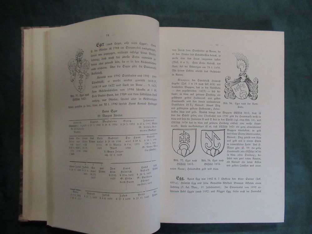 Aarau Wappen Wappenbuch Heraldik Walter Merz (Gebraucht) in Hedingen ...