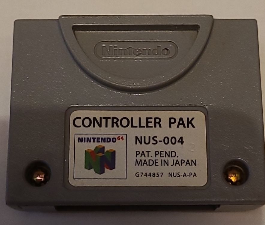 Nintendo 64 Controller Pak (Gebraucht) in Stans für CHF 10 – mit ...