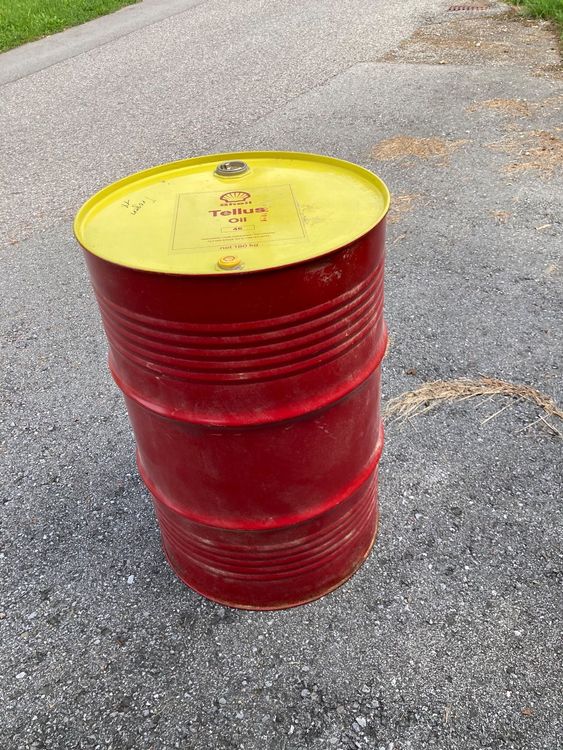 Shell Ölfass 200L (Gebraucht) in Trogen für CHF 1 – nur Abholung auf ...