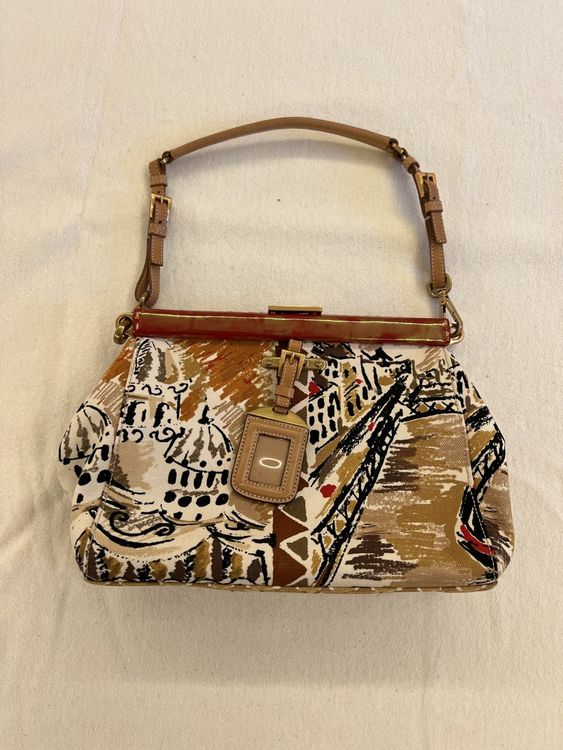 Prada vintage SS 2004 Canvas Venice handbag | Kaufen auf Ricardo