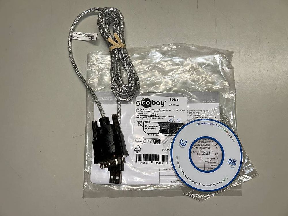 USB Serial RS232 Converter (goobay 95435) (Gebraucht) in Mühlau für CHF ...