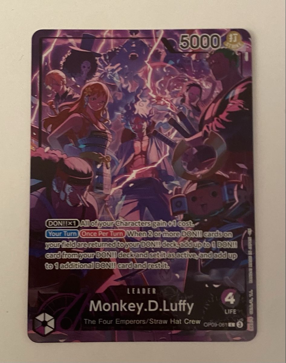 One Piece Monkey D. Luffy 3rd Anniversary Special Leader!!! (Neu ...