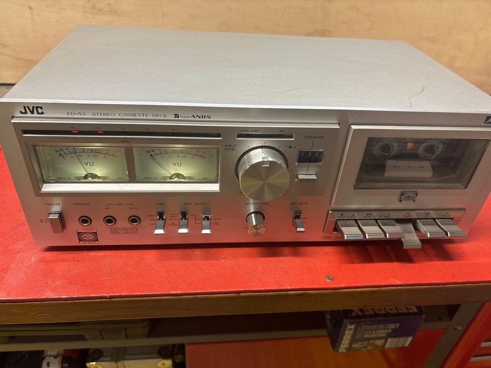 Piastra cassette JVC KD-A3 vintage anni '80 (Gebraucht) in basel für CHF 50 – mit Lieferung auf ...