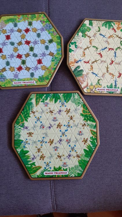 3 Magic Triangle Puzzles (Gebraucht) in Mogelsberg für CHF 9 – mit ...