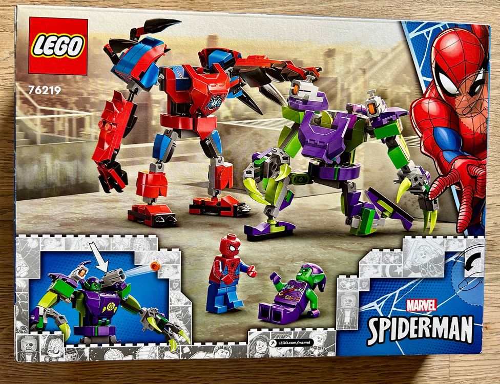 LEGO® Spider-Man 76219 Spider-Mans und Green Goblins Mech (Neu und ...