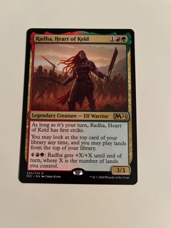 1 x Radha, Heart of Keld - Magic: The Gathering - MtG (Gebraucht) in ...