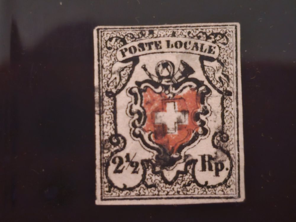 CH 1850 Befund POSTE LOCALE 14Ib T6 SBK Fr. 2'300.-- (Gebraucht) in Monte Carasso für CHF 230 ...