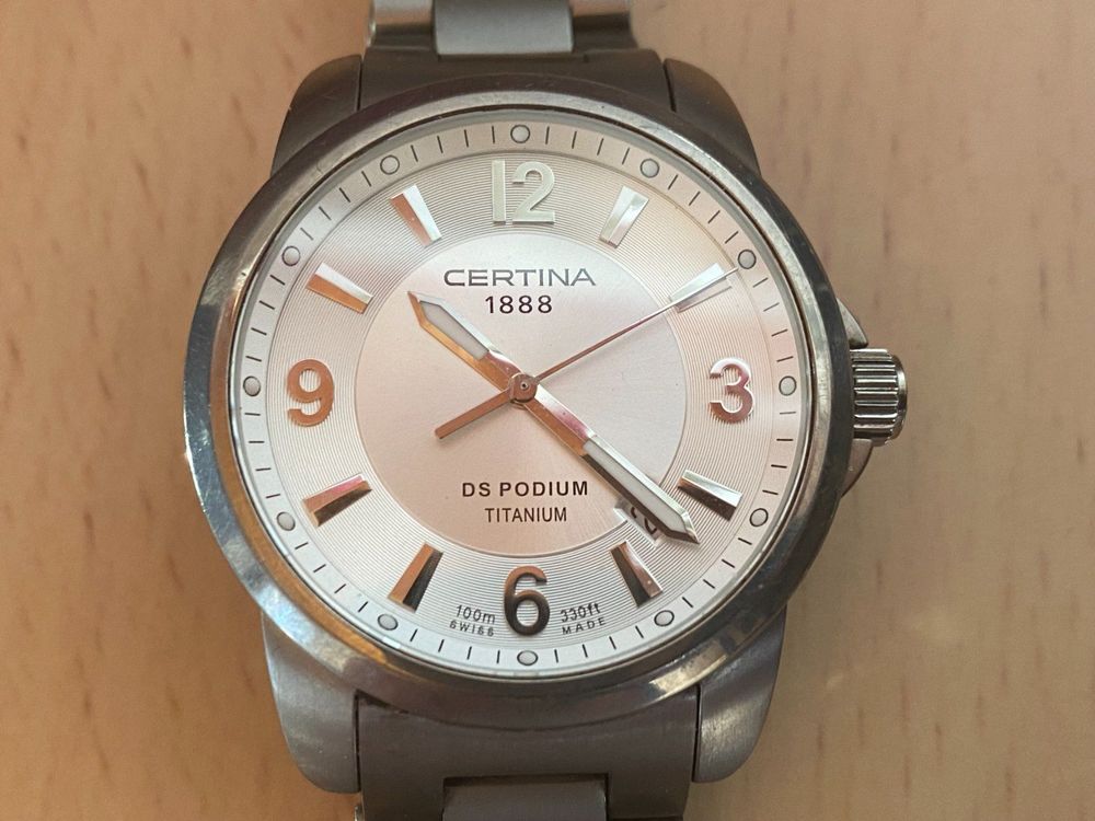 CERTINA DS PODIUM TITANIUM 100M HERREN | Kaufen auf Ricardo