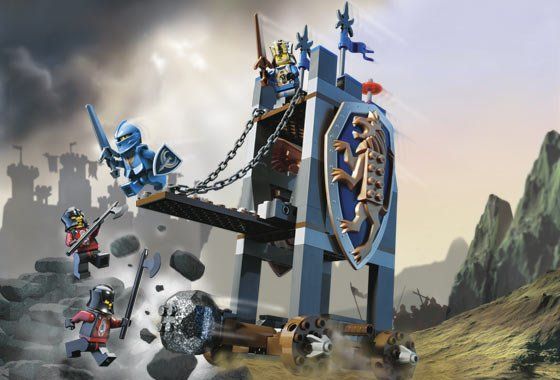 LEGO | 8875 | King's Siege Tower | Teile Vollständig | (Gebraucht) in ...