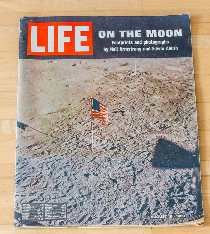 Life Magazine 1969: ON THE MOON in vielen Bildern | Kaufen auf Ricardo
