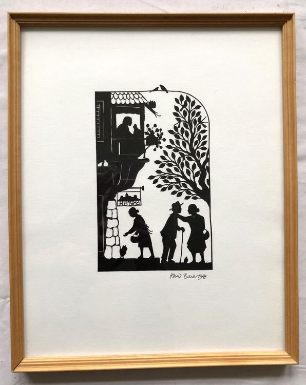 Heinz Baier - Original Scherenschnitt | Kaufen auf Ricardo