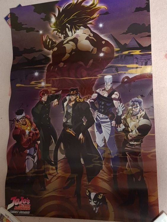 JoJos Bizzare Adventure Stardust Crusaders Poster | Kaufen auf Ricardo