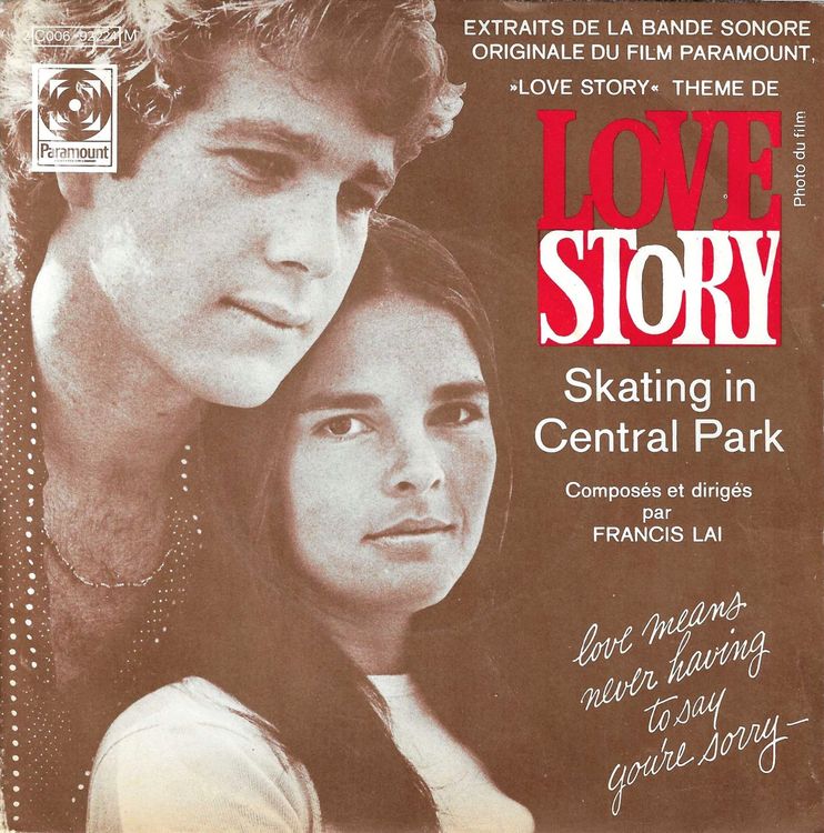 Love Story - OST Theme From Love Story (Gebraucht) in Savagnier für CHF ...