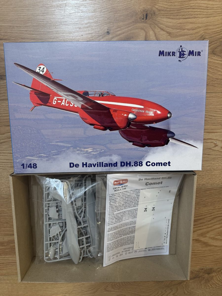 Mikr Mir De Havilland DH.88 Comet 1/48 Bausatz Neu OVP (Neu und ...