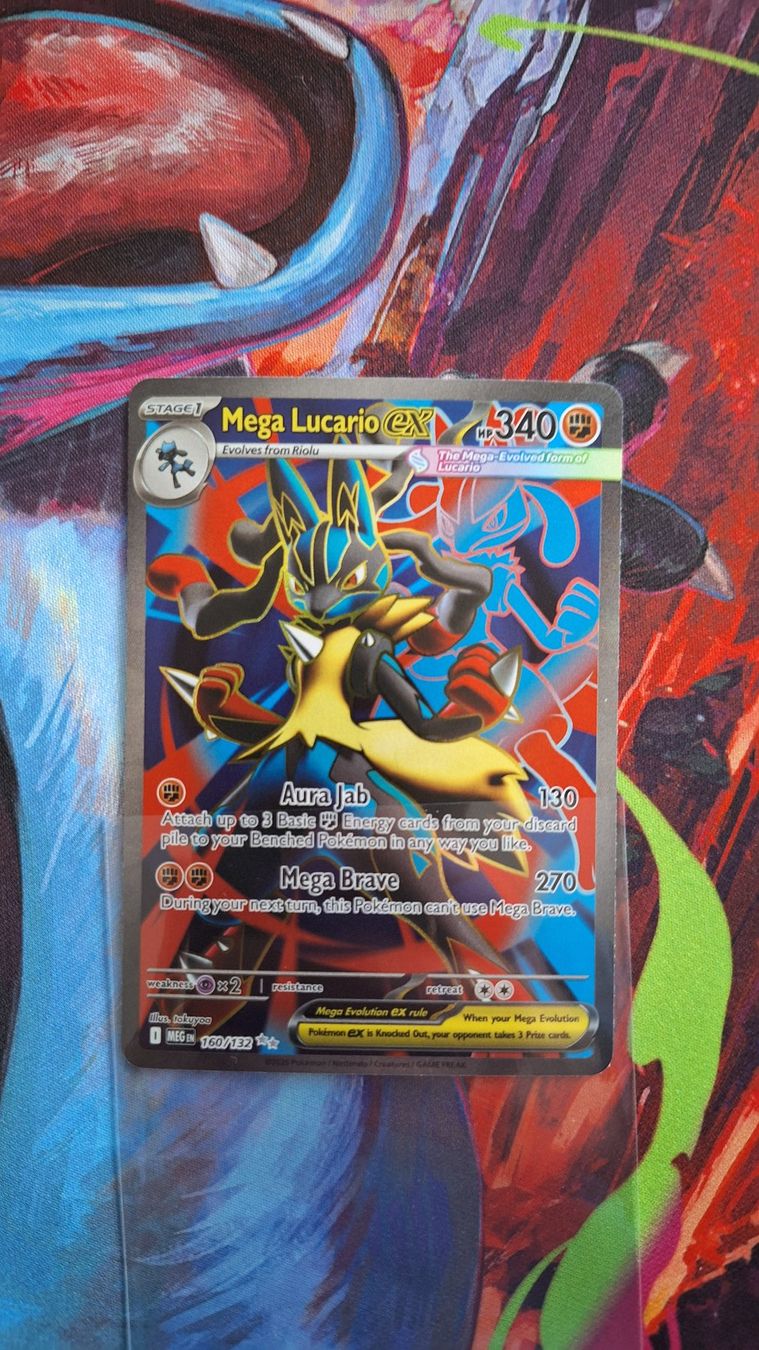 Mega Lucario ex - Pokemon Karte Mega Evolution (Gebraucht) in ...