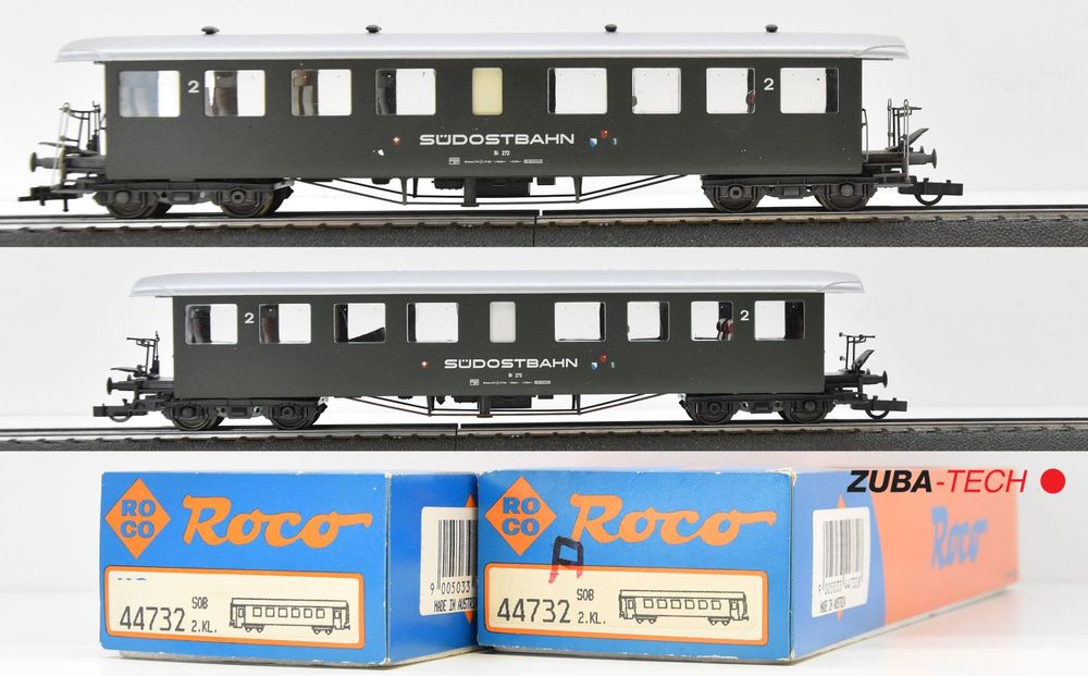 Roco 2x 44732 Plattformwagen der SOB H0 GS mit OVP (Neu (gemäss ...