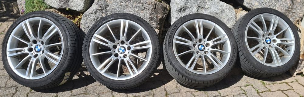 BMW Kompletträder M Sternspeiche 193 silber 18" E90 E91 E92 | Kaufen ...