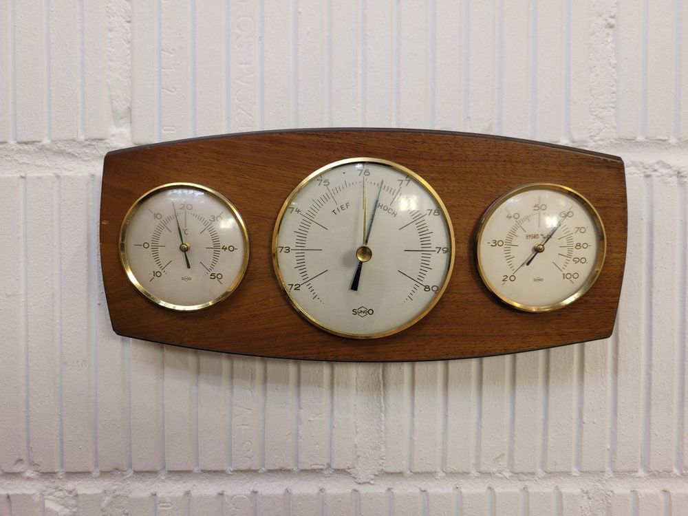 Sundo Barometer Wetterstation, 1960er (Gebraucht) in Nottwil für CHF 39 ...