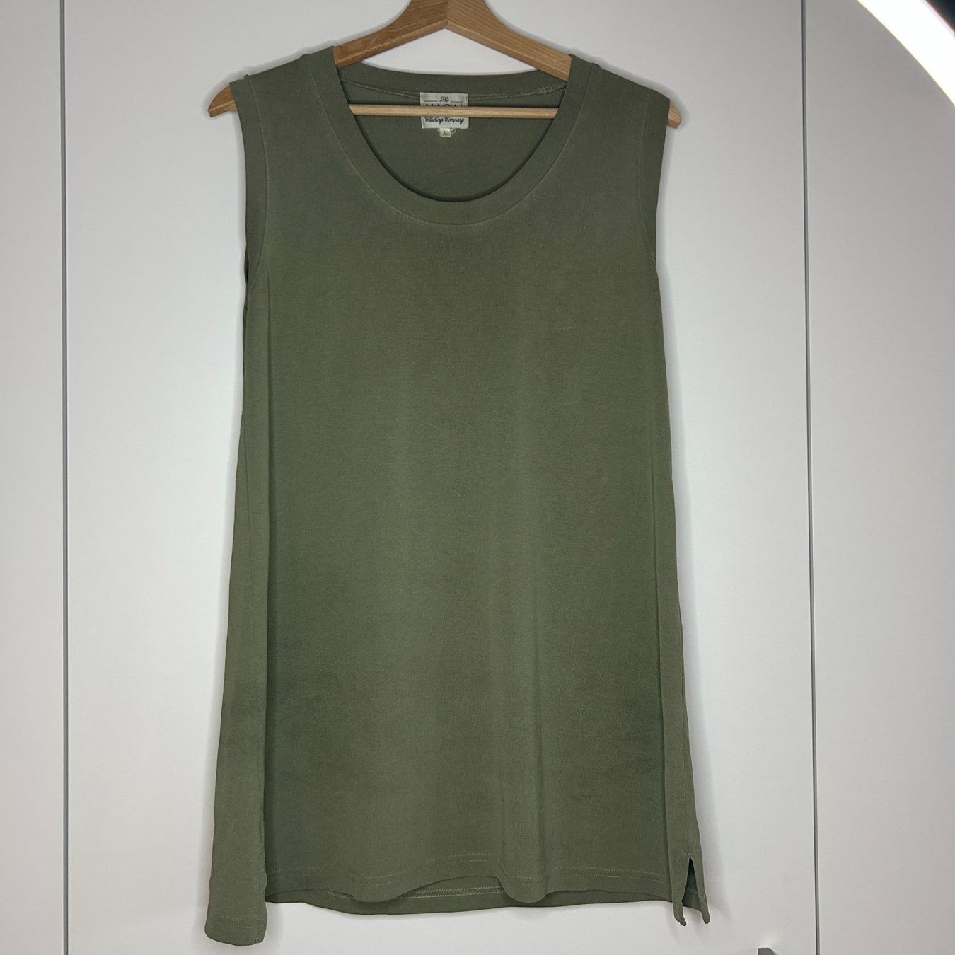 The Masai Clothing Company Kleid ärmellos Olivgrün, Gr. L (Gebraucht ...