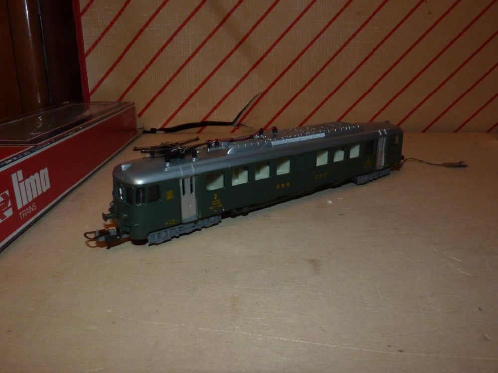 Triebwagen der SBB Lima Spur H0 (Gebraucht) in Rudolfstetten für CHF 36 ...