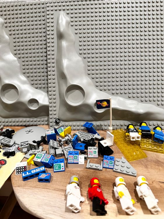 Lego Space rest posten platte minifigure vintage bauplan | Kaufen auf ...