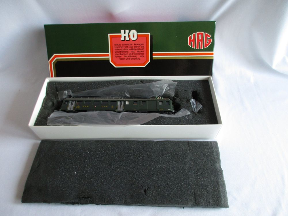 HAG HO/WS Nr. 154 BDe 4/4 SBB grün Guss Winterthur in OVP(12 | Kaufen ...