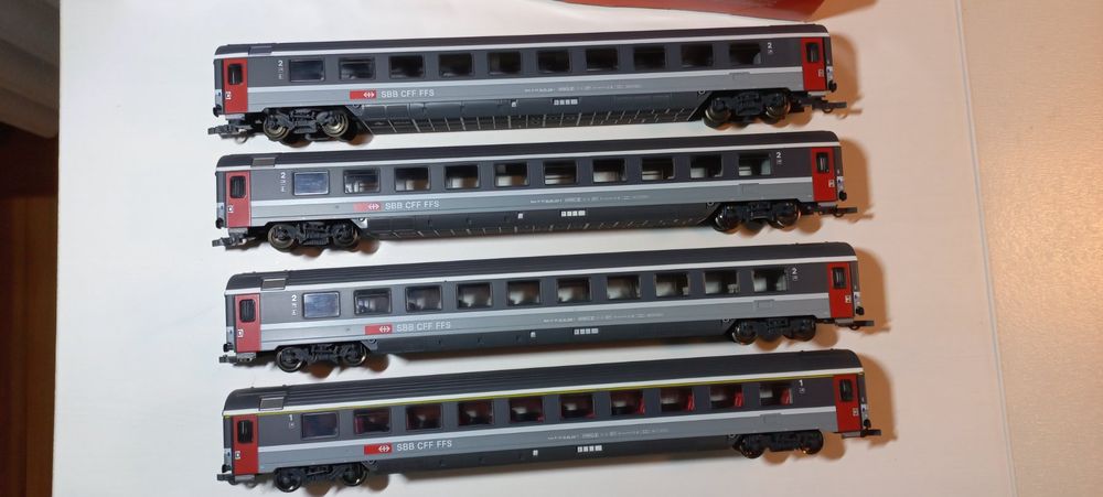 4x Roco H0 1:87 SBB EuroCity Apm & Bpm DC (Gebraucht) in Olten für CHF ...