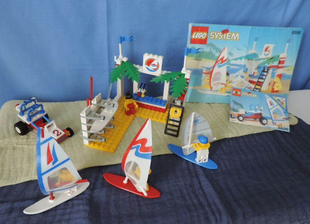 Surf Shack, Set 6595 (1993) + Beach Bandit, Set 6534 (1992) (Gebraucht ...