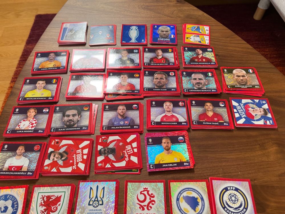 Topps Euro 2024 614/686 Sticker fast komplett ohne SP | Kaufen auf Ricardo