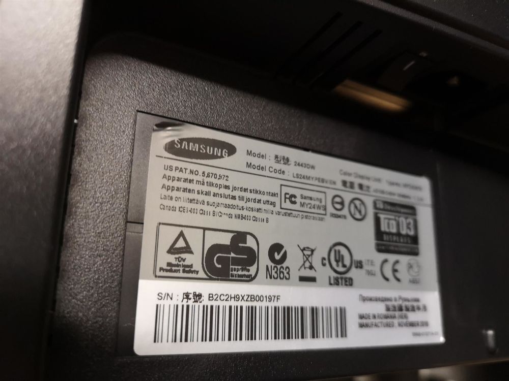 Home Office Samsung SyncMaster 2443 | Acheter sur Ricardo