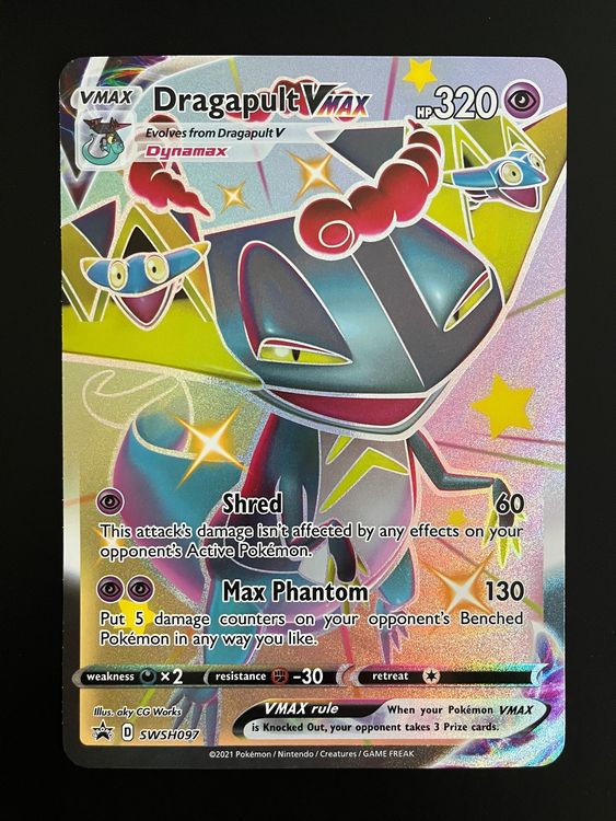 Pokémon Dragapult VMAX Promo Jumbokarte (Gebraucht) in Fällanden für ...