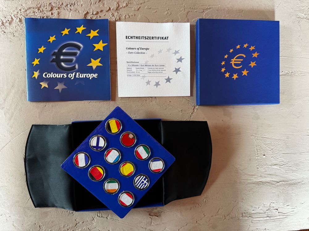 Colours of Europe EURO Collection, limitierte Euro Münzen | Kaufen auf ...