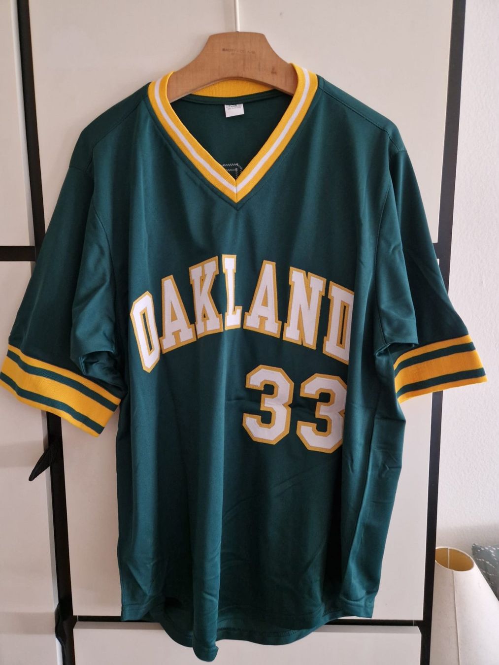 Dédicace JSA de José Canseco sur maillot custom A's MLB (Neu und ...