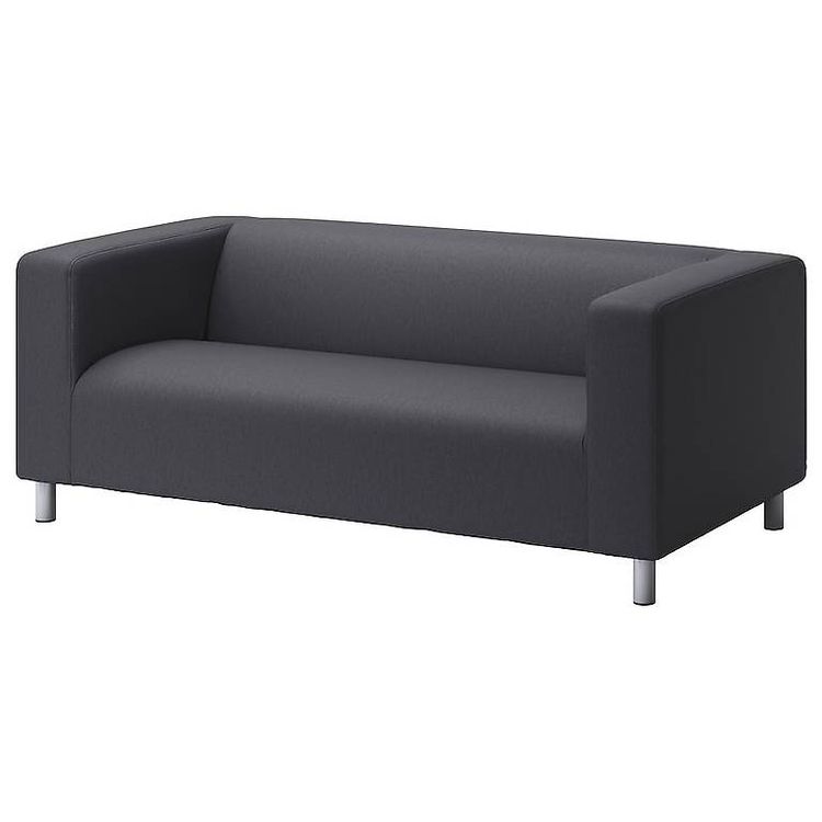 KLIPPAN 2er-Sofa, Vissle grau, neuwertig (Neu (gemäss Beschreibung)) in Oberbuchsiten für CHF 59 ...