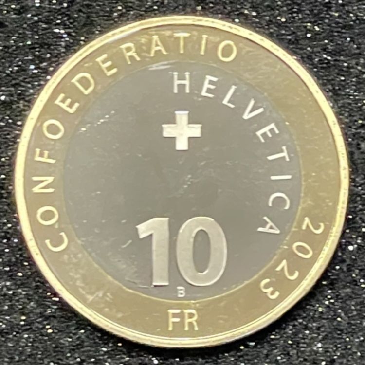 CHF__10.00 2023 Glacier de Rosenlaui PP 10 francs | Kaufen auf Ricardo