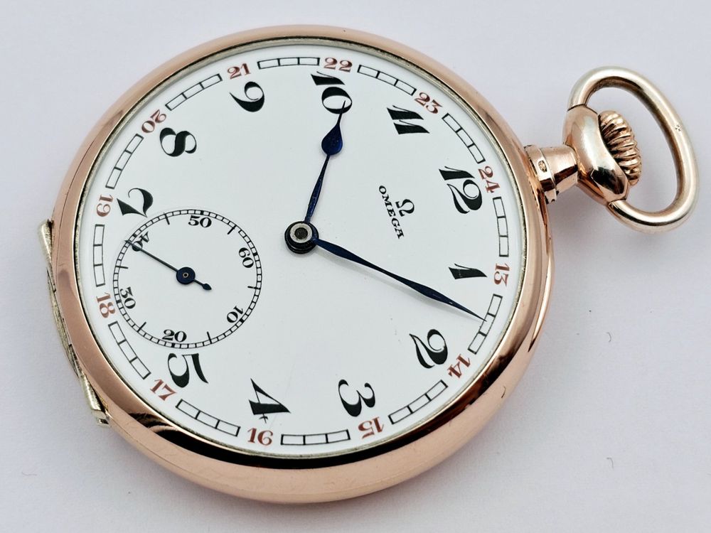 Omega Taschenuhr 800 Silber Open face (Gebraucht) in Bassersdorf für ...