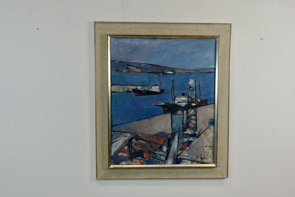 Walter Emil Müller, Schweizer Kunst, Hafen (Gebraucht) in Zumikon für CHF 551 – nur Abholung auf ...