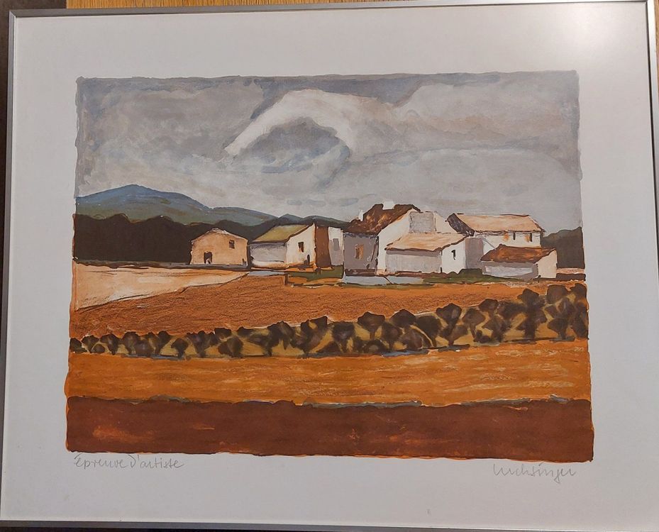 Grafik Landschaft von Ernst Luchsinger | Kaufen auf Ricardo