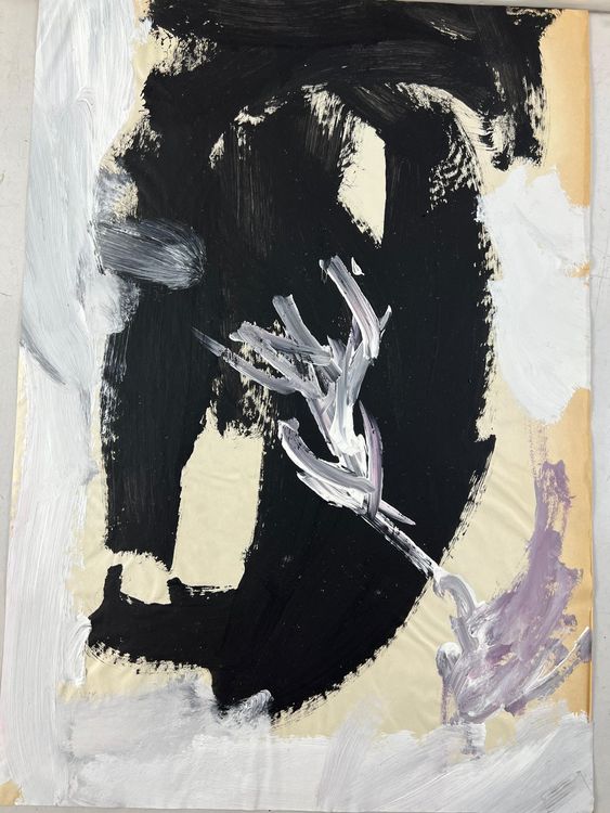 Abstrakte Mischtechnik /Gemälde aus Galerie Nachlass (Gebraucht) in Neuhausen am Rheinfall für ...