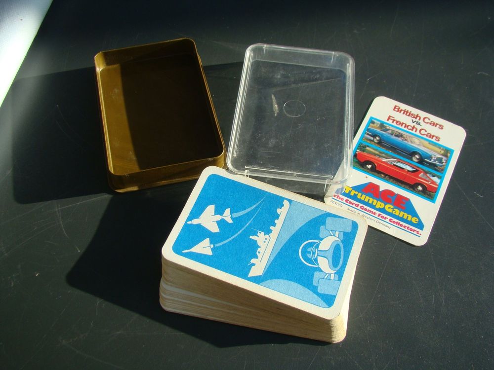 Quartett British Cars vs. French Cars Top Trumps cool selten | Kaufen ...