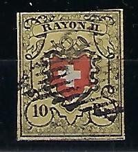 Rayon II, vollrandig mit schönem Rautenstempel (Gebraucht) in Hitzkirch ...