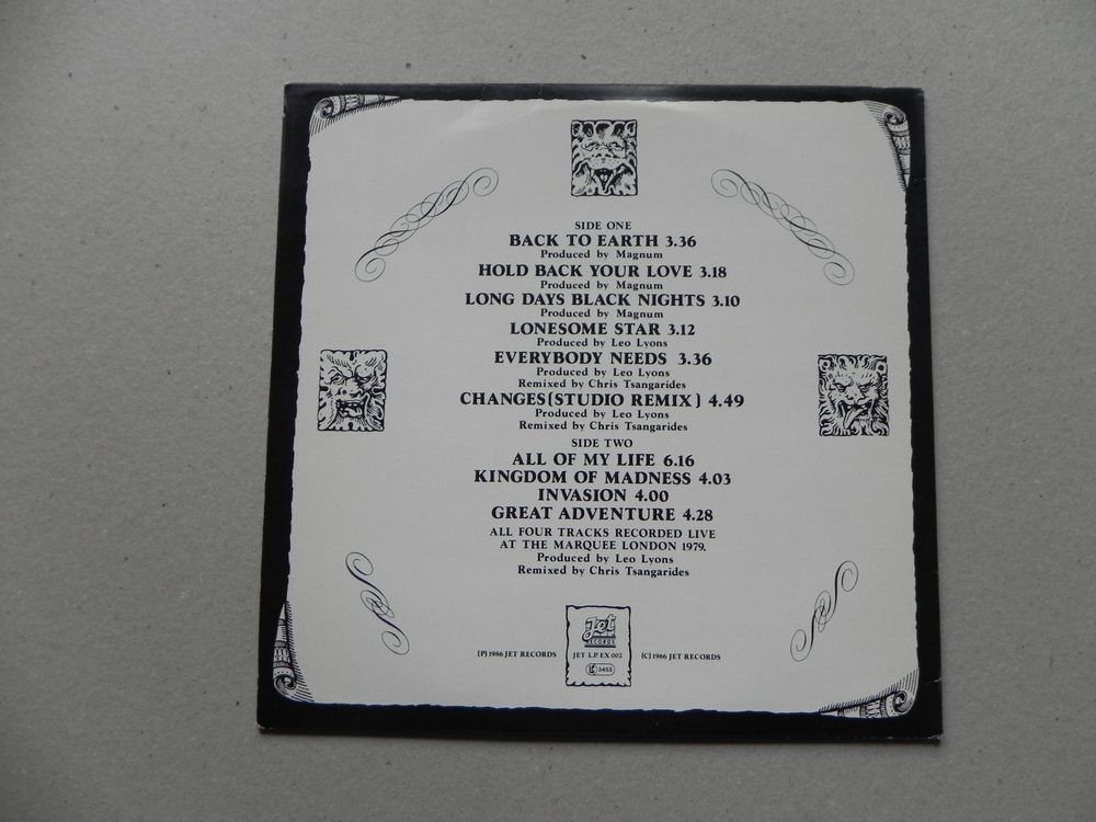 LP engl. Hardrock Rock Band Magnum 1986 Vintage Magnum | Kaufen auf Ricardo