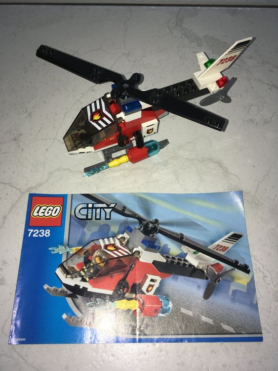 LEGO City 7238 Fire Helicopter (Gebraucht) in für CHF 3 – mit Lieferung ...